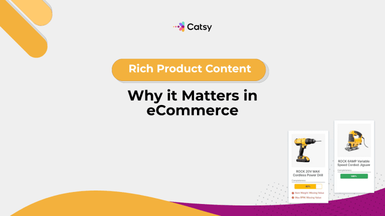 What Is Rich Product Content? Why It Matters in Ecommerce – Catsy DAM + PIM